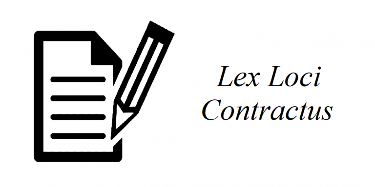 Lex Loci Contractus | DPC PERADI TASIKMALAYA